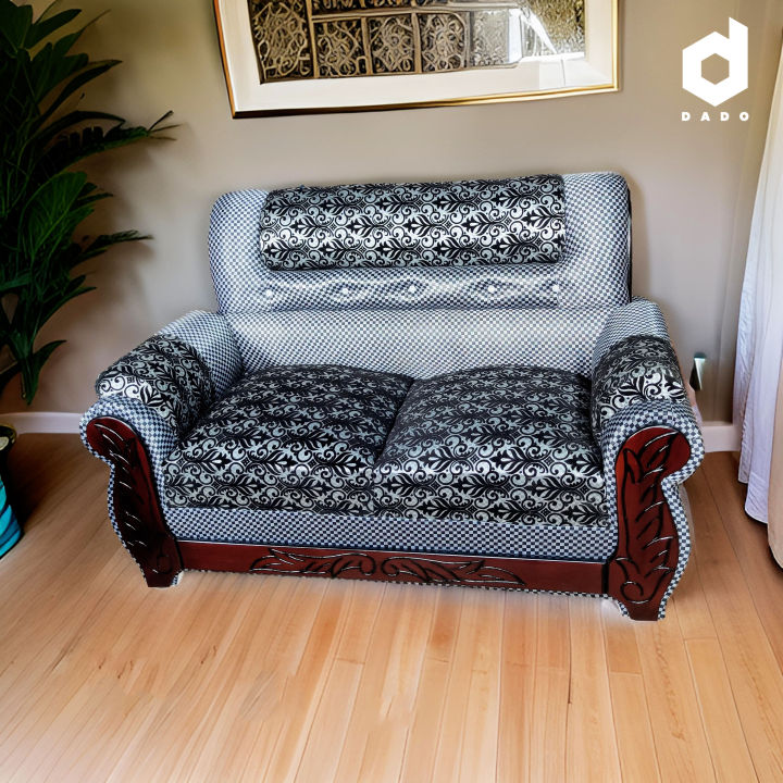 Dado Premium 2 Seater Modern Qrawing Room Sofa Set | Daraz.com.bd