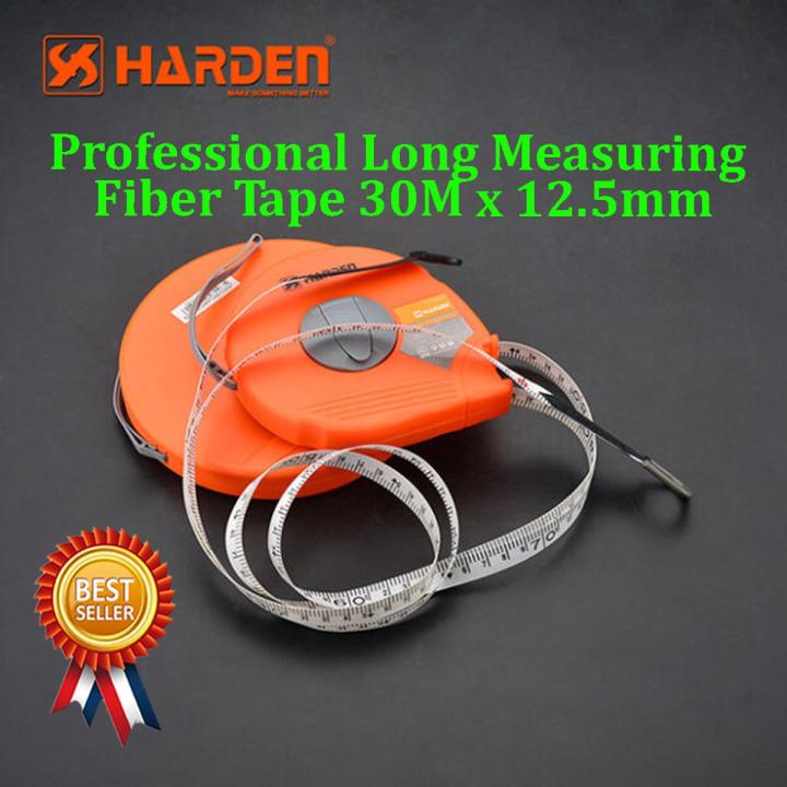 Harden Professional 30M Fiberglass Measuring Tape Long Measuring Tape ...