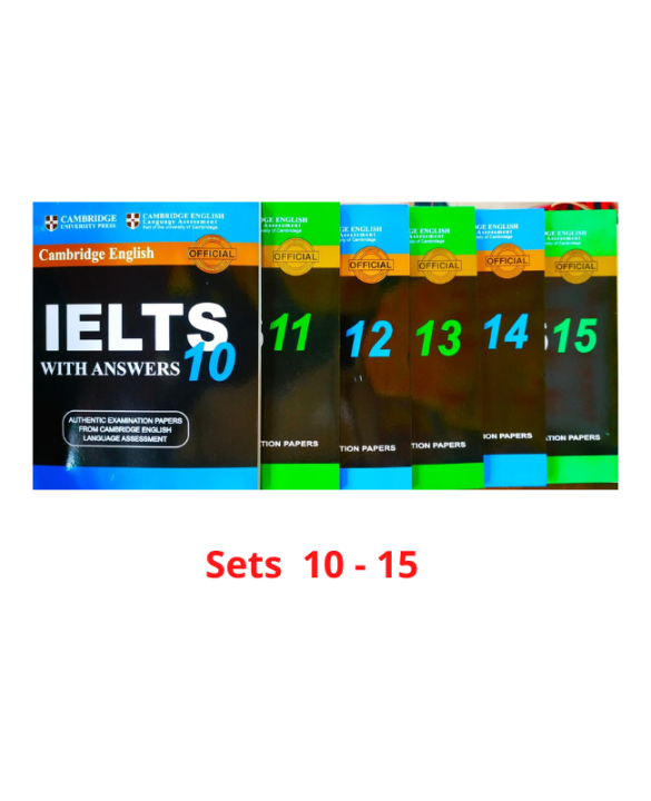 Cambridge IELTS with Answers 10 - 15 ( Academic ) CD | Daraz.com.bd