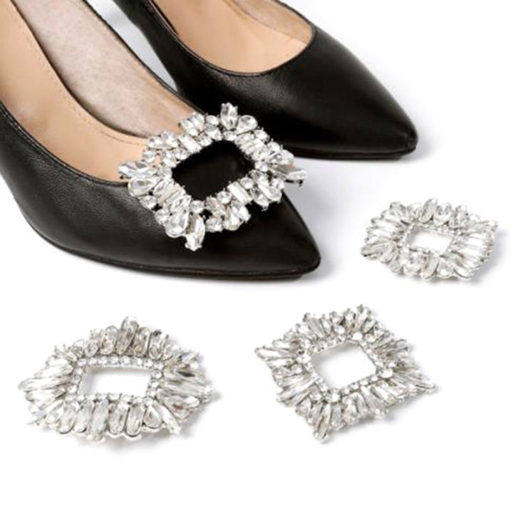 【Best Price Guaranteed】 Women Shoes Clips DIY Shoe Charms Jewelry Shoe ...