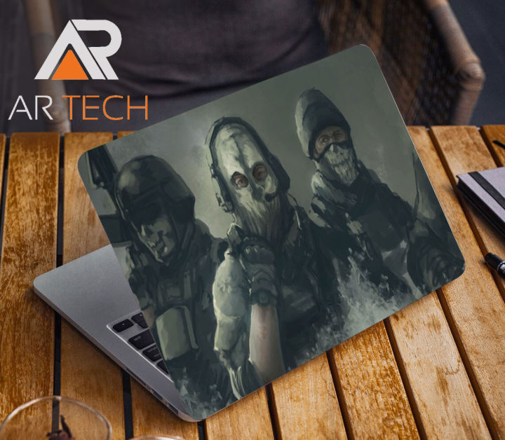 Game Character Art Laptop Sticker Laptop Skin Sticker for laptop Back ...