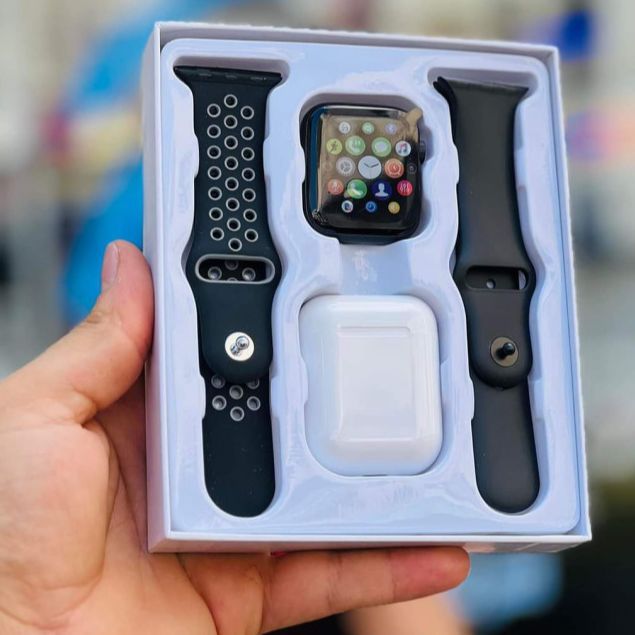 T55 Pro Max Bluetooth Calling Smartwatch With Free 2 Pair Belts And ...