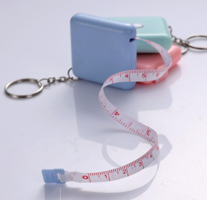 1pc 1.5 M Plastic Tape Measure Automatic Retractable Ruler Tape Measure ...