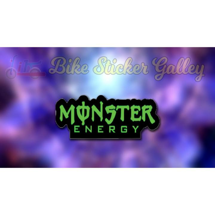 Bike Sticker- Monster Energy ( Waterproof & Premium quality)/ Bike ...