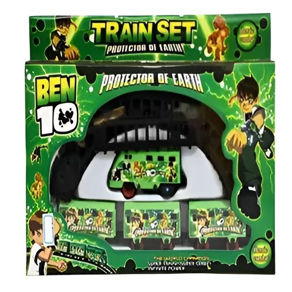 Ben Ten 10 Mini Express Train Set-Exclusive Train - Car Toy for kids ...