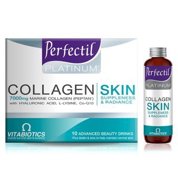 Vitabiotics Perfectil Platinum Collagen Skin - 10 Advanced Beauty ...