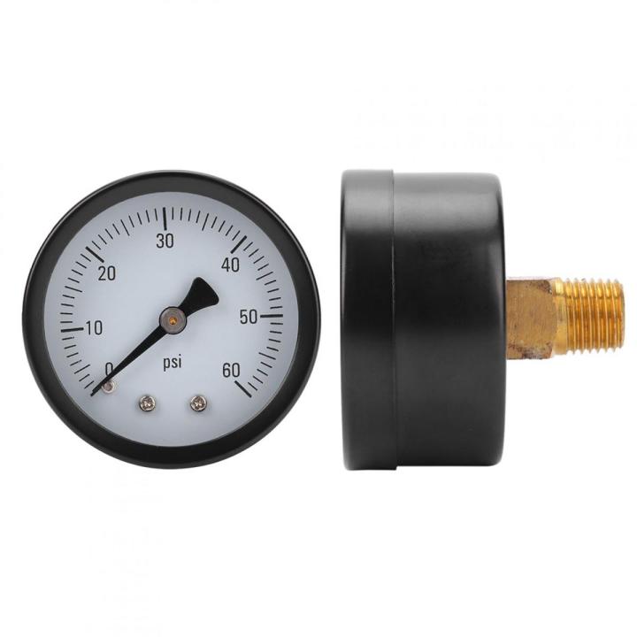 TS-Y50Z-60psi High Accuracy Axial Pressure Gauge Meter Pressure ...