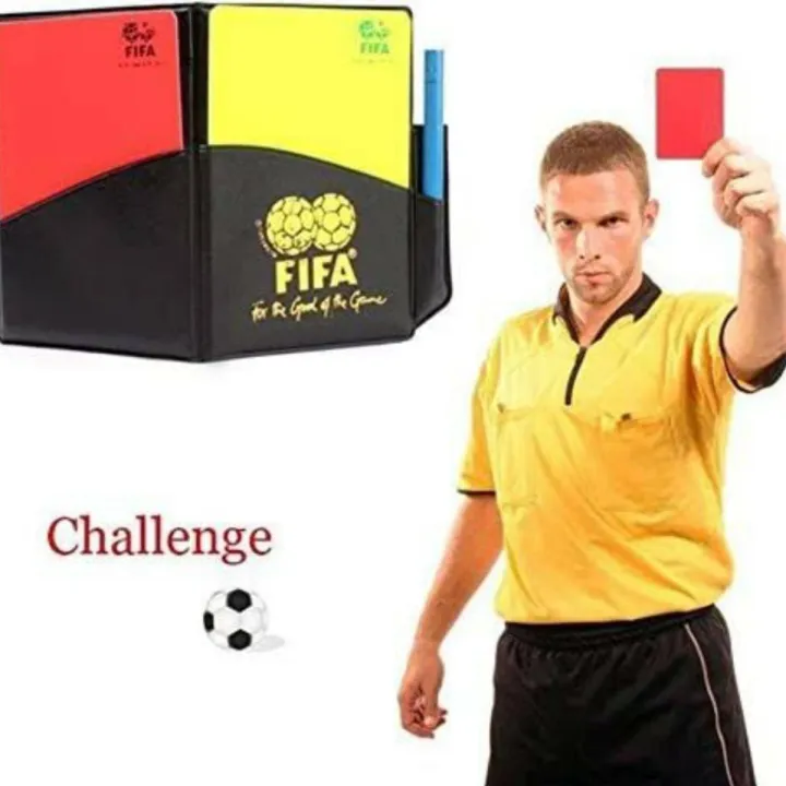 Football Red And Yellow Cards Record Referee Tool Equipment With ...