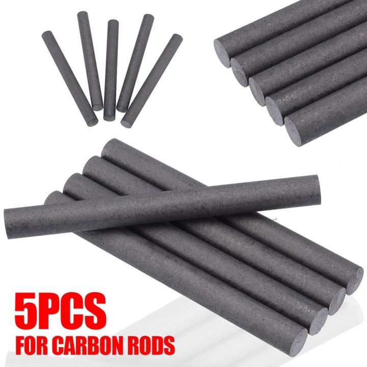 【Exclusive Offer】 5Pcs Professional Black Graphite Rods 100 x 10mm ...