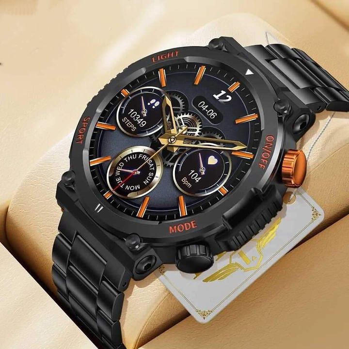 HT17 Smart Watch Men Compass LED Lighting Outdoor Sport Bluetooth Call ...