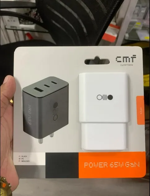CMF by Nothing Gan Charger 65W Adapter, 3 Port USB Type C to A Wall ...