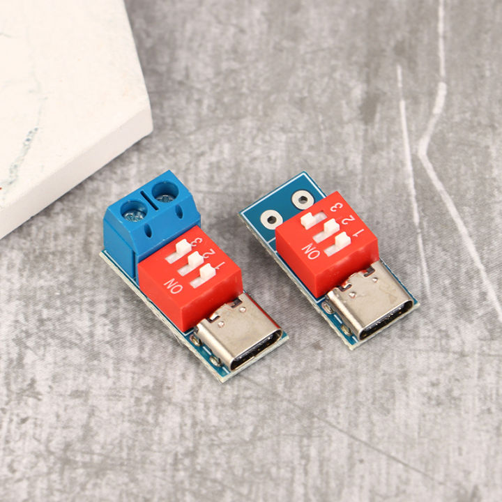 USB-C PD Trigger Board Module PD/QC Decoy Board Fast Charge USB Type-c ...