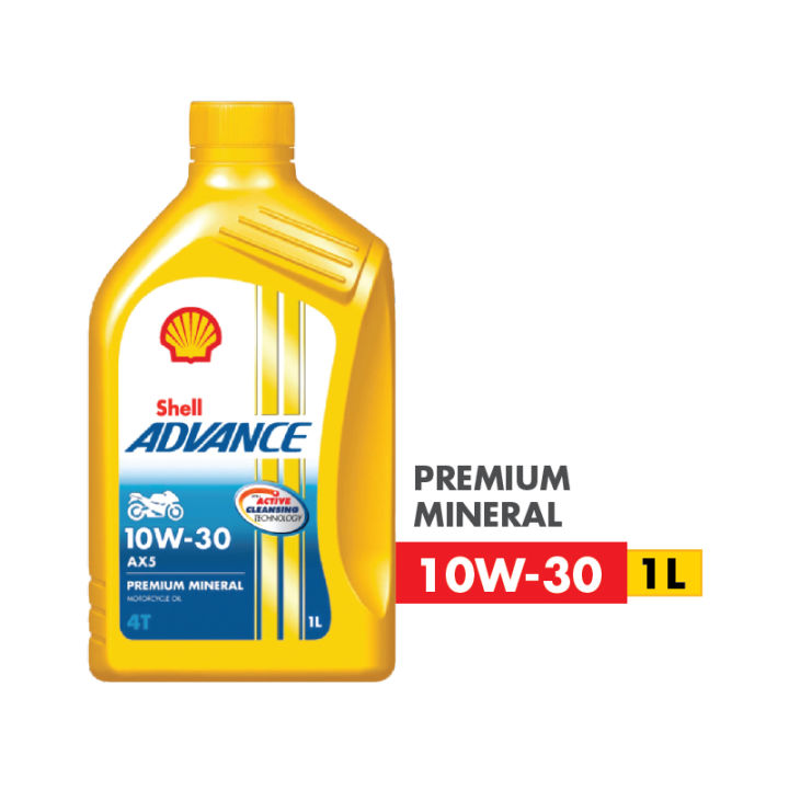 Shell_Advance 4T Long Ride 10W30 Premium Mineral 1L | Daraz.com.bd