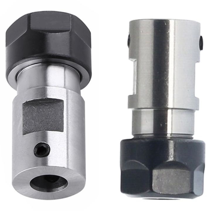 1x ER11 Collet Chuck Motor Shaft Extension Rod Spindle Collet & 1Pcs ...