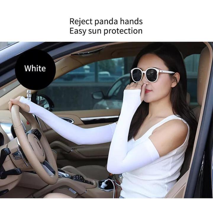 Hand Sleeves uv outdoor sports sun protection for men women | Daraz.com.bd