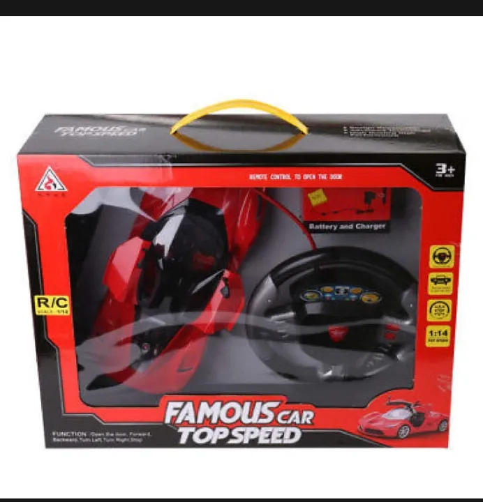Remote Control Famous Car Top Speed – Rechargeable RC Car with Steering ...
