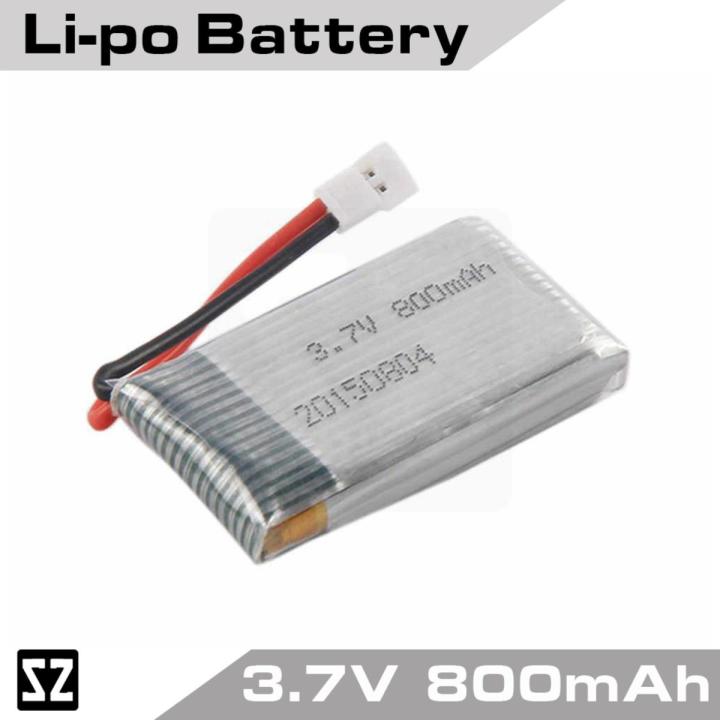 High Capacity 3.7V 800Mah Lipo Battery | Daraz.com.bd