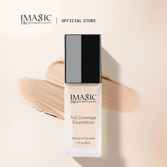 Imagic Full Coverage Natural And Flawless Foundation -30ml | Daraz.com.bd