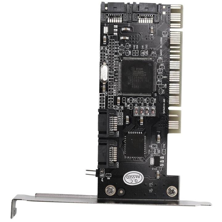 3114 Array Card SATA Expansion Card 4-Port Expansion PCI to SATA ...