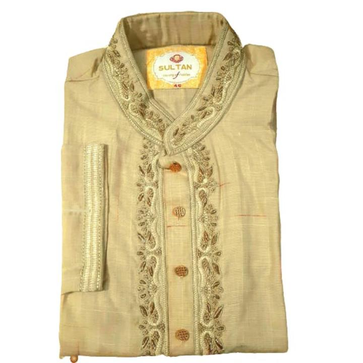 Eid collection Men's Premium Quality cotton karchupi design skin colour ...