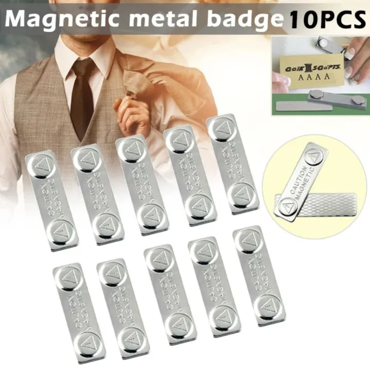 Fastener Kit Magnetic Name Tags Magnetic Name Tags Badge Metal Fastener ...
