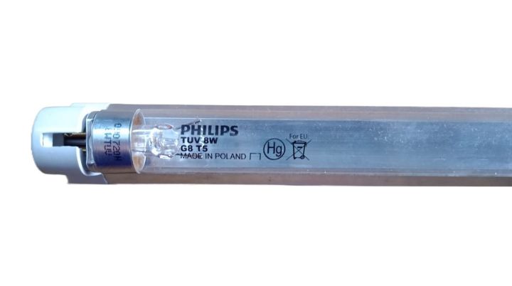 Philips 8W UV-C Germicidal Ultravoilet T5 Tube Light Complete Set 12 ...