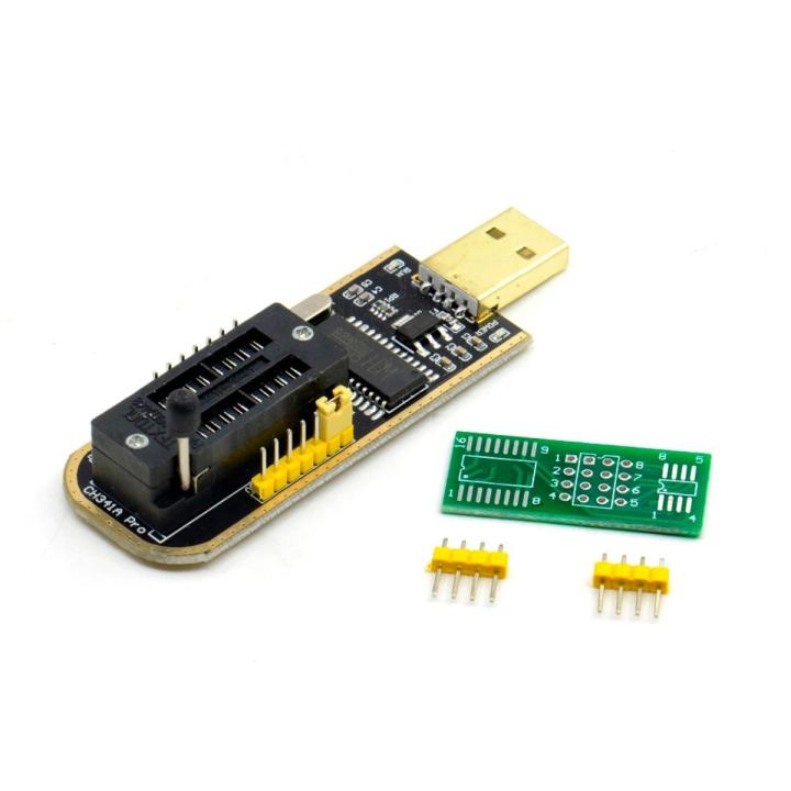 USB Programmer 24 25 Series EEPROM SPI Flash BIOS Board Module Software ...