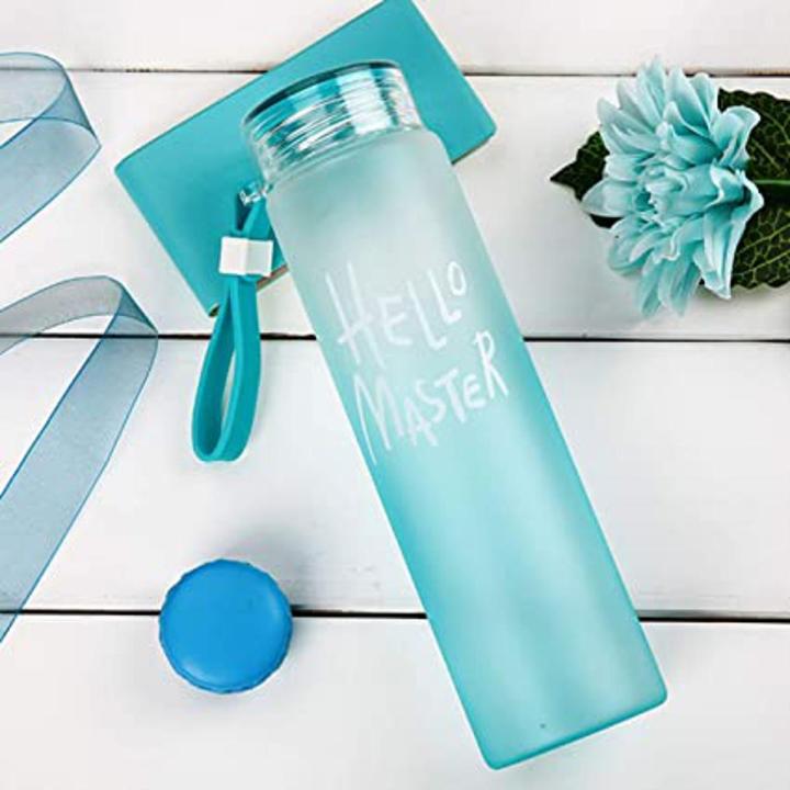 Hello Master Glass Drinking water Bottle | Daraz.com.bd