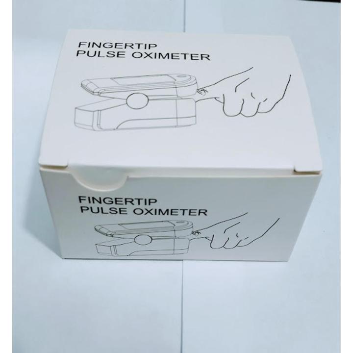 Fingertip Pulse Oximeter Color Display OLED Version -Black | Daraz.com.bd