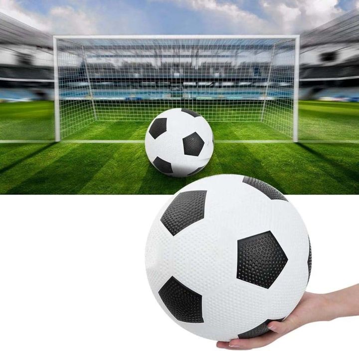 Soft Rubber Bouncy Football for Kids, Lightweight Soccer Ball ...