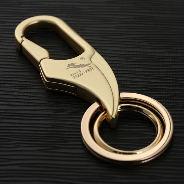 Car keychain metal waist hook creative keyring keychain creative gift ...