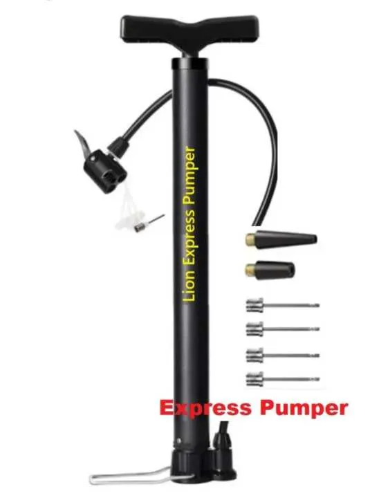 EXPRESS heavy duty Bicycle pumper cycle pumper and Ball pumper ( Big ...