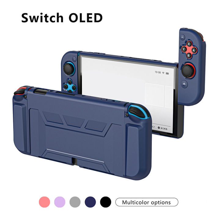 Switch OLED Case For Nintendo Switch OLED Back Cover Switch OLED TPU NS OLED Gaming Protective ...