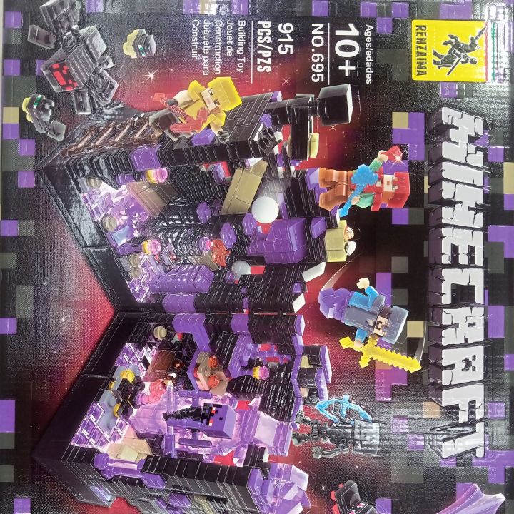 Kids Minecraft Building Block Sets 915 pcs | Daraz.com.bd
