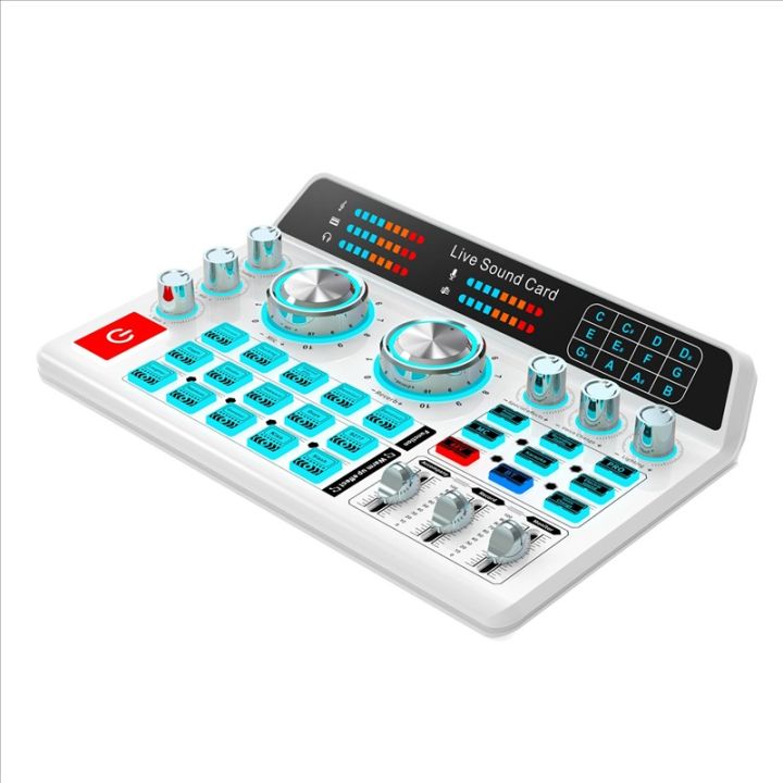 H9 Live Sound Card Voice Changer Mixer Audio For Computer PC Mixing ...