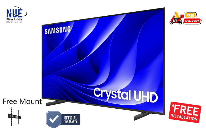 Samsung Bangladesh official warranty 75DU8000 75 Inch Crystal 4K UHD HDR Smart TV 2024 | Daraz ...