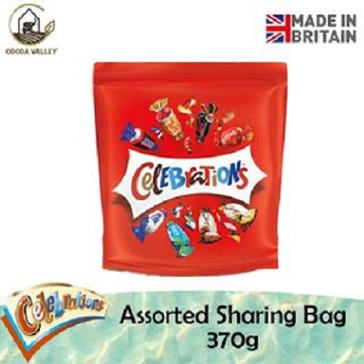 Celebrations Assorted Chocolate Packet, 370gm Box, Made in UK | Daraz ...
