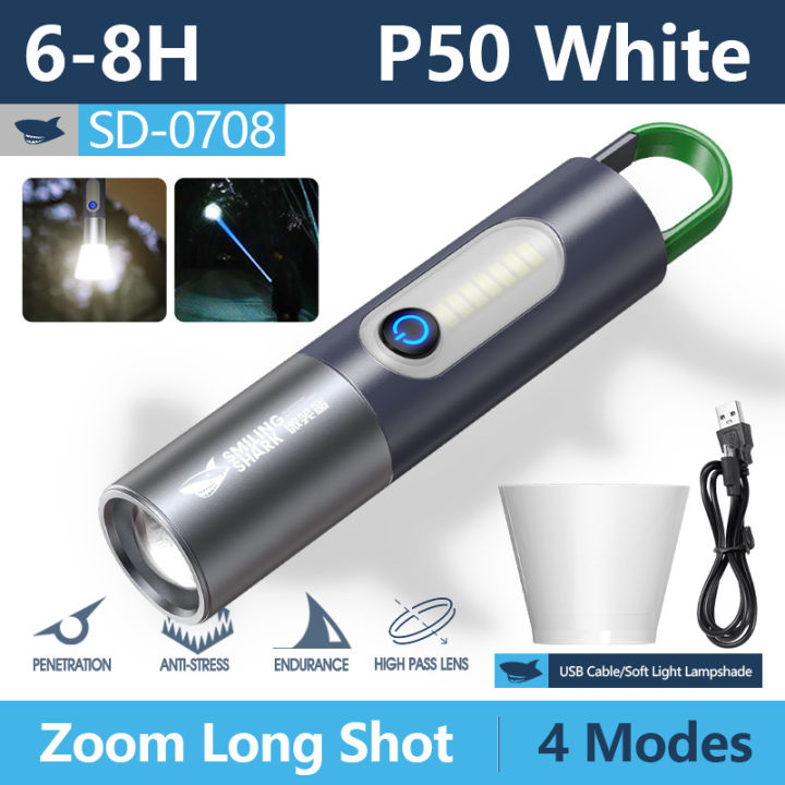 Digital Thunder X-LED+2835, Portable & Rechargeable Waterproof Torch FlashLight | Daraz.com.bd