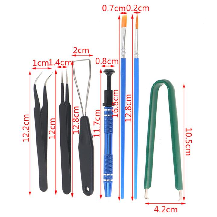 7Pcs/Set Keyboard Lube Switch Puller Kit Keycap Puller Capacitive ...