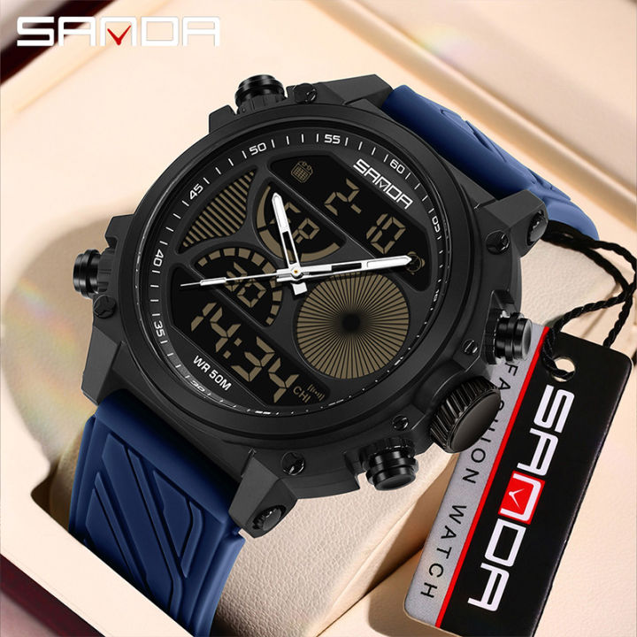 SANDA Multi Display Multi Function Watch Dial Visualization Design ...