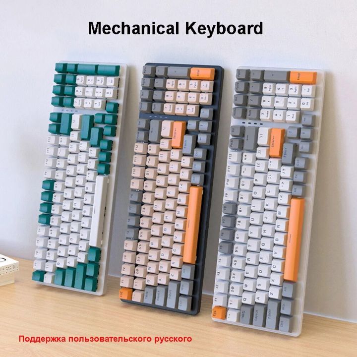 Xiaomi Mechanical Keyboard 100 Key Anti-ghosting LED Backlit Red/Blue ...
