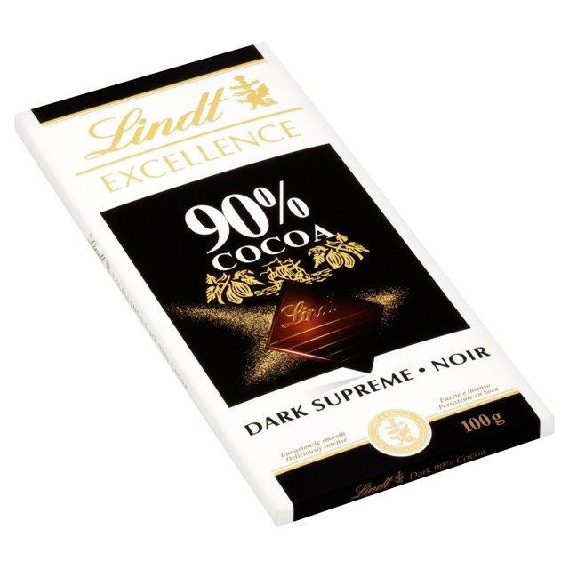Lindt Excellence 90% Cocoa Dark Chocolate 100g | Daraz.com.bd
