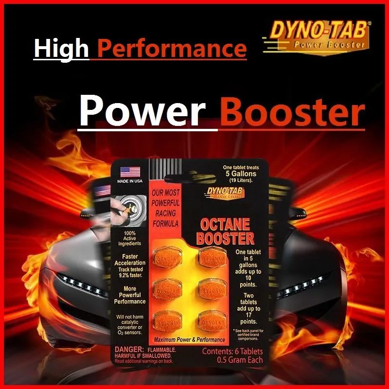 Fuel Additive Tabs Dyno-tab Octane Booster - 6 Tab High Performance ...