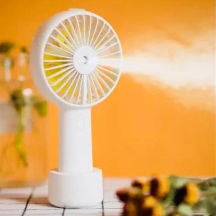 Mini usb rechargable cooling spray fan | Daraz.com.bd