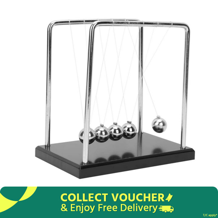 Newton's Cradle Balance Balls, Portable Desktop Metal Balance Pendulum ...
