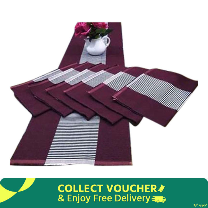 7-Piece Dining Table Runner Set - Add a Touch Of Elegance To Your ...