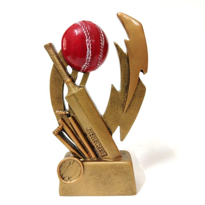 Customize Cricket Trophy Award Crest Showpiece | Daraz.com.bd