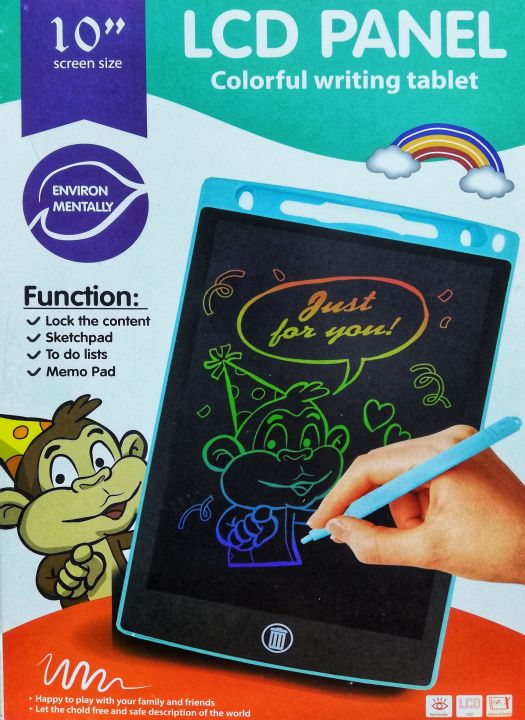 10 Inch LCD Drawing Tablet Portable Digital Pad Writing Notepad ...