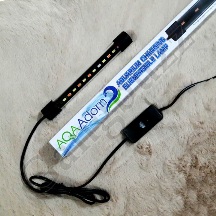 Aquarium Underwater LED Light - Aqa Adorn (T4LED-200B) - 7 Inch, Fully ...