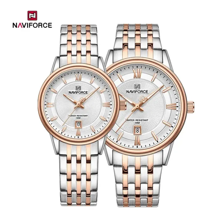 NAVIFORCE NF8040 Classic Exquisite High Quality Romantic Gift Stainless ...